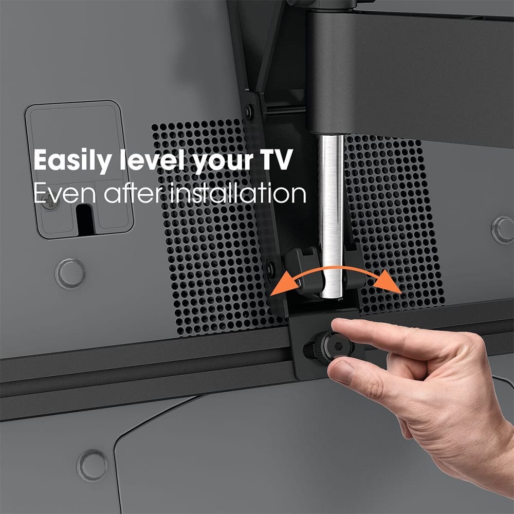 Vogel WALL3125B Single Arm Wall Bracket in Black