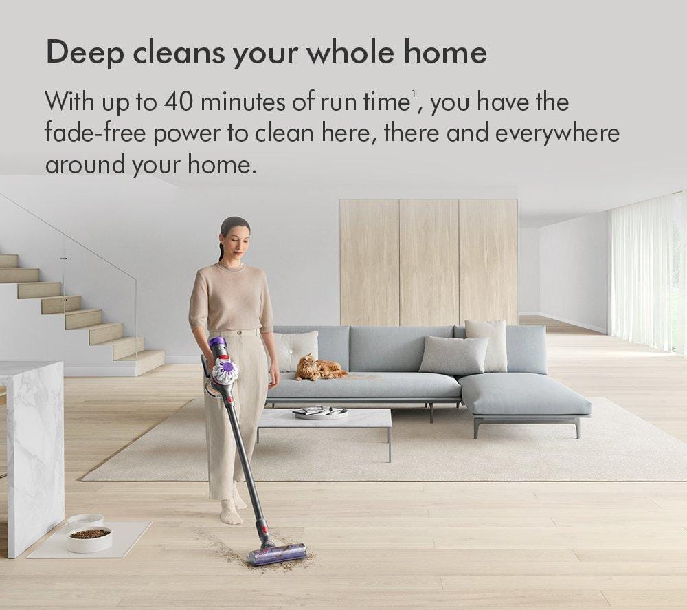Dyson V8 Cordless Vacuum Cleaner • Stuart Westmoreland