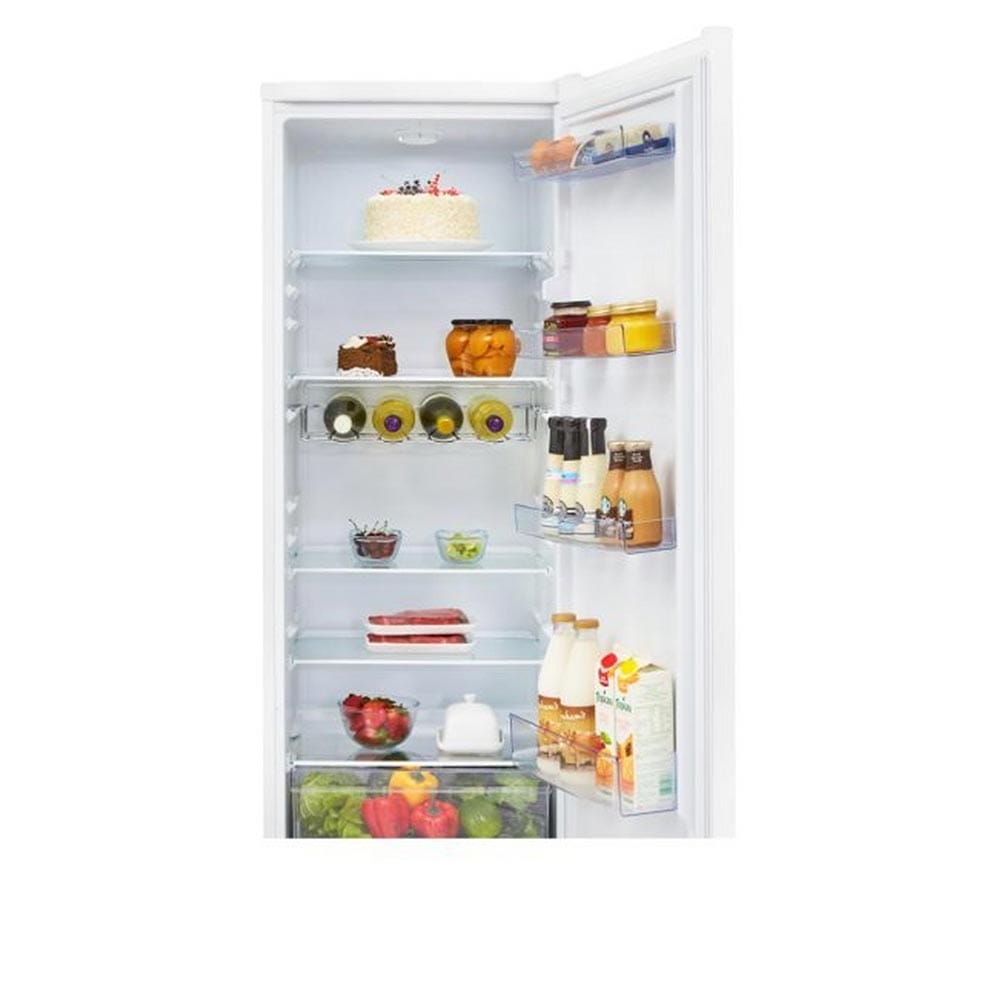 Beko LSG4545W 145cm Tall Larder Fridge, 252 Litres, 54cm Wide, White