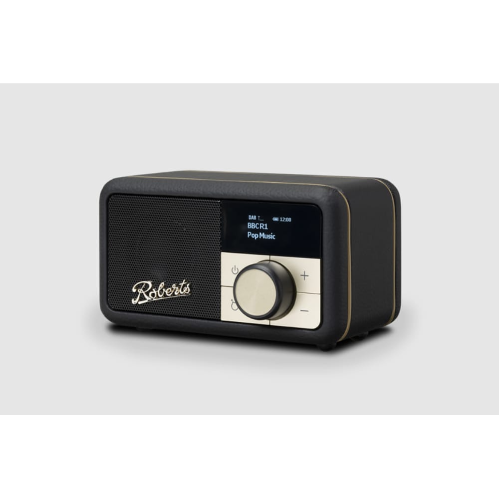 Roberts Radio Revival Petite DAB+/ FM Radio with Bluetooth in Black