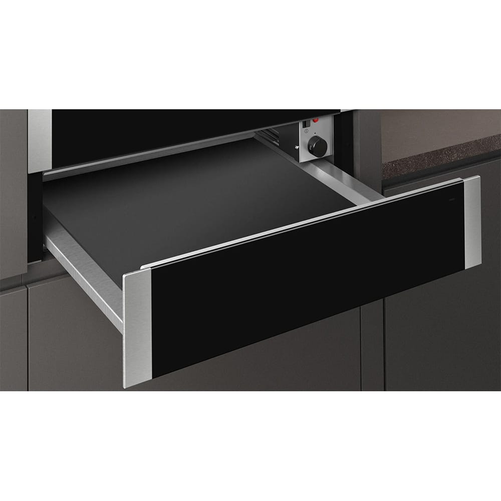 Neff N1AHA01N0B 14cm Warming Drawer, 40° C to 80° C Thermostat