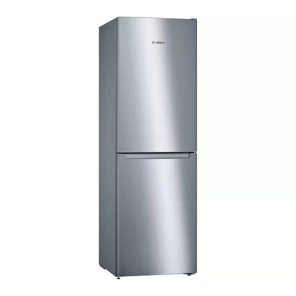 Bosch KGN34NLEAG 186cm Tall Fridge Freezer 60cm Wide Silver